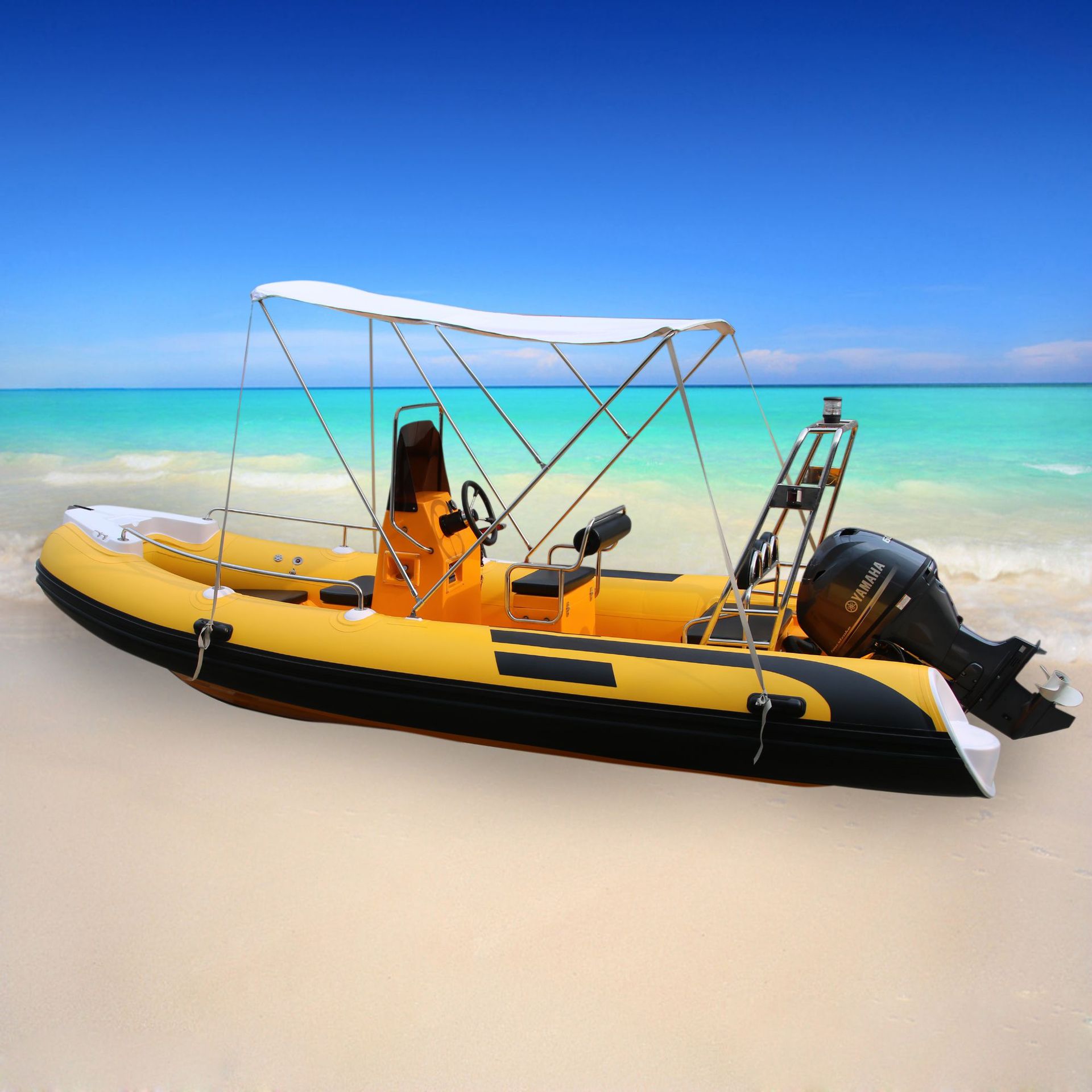 5.2m customizable hard bottom fiberglass speed fishing boat inflatable ...