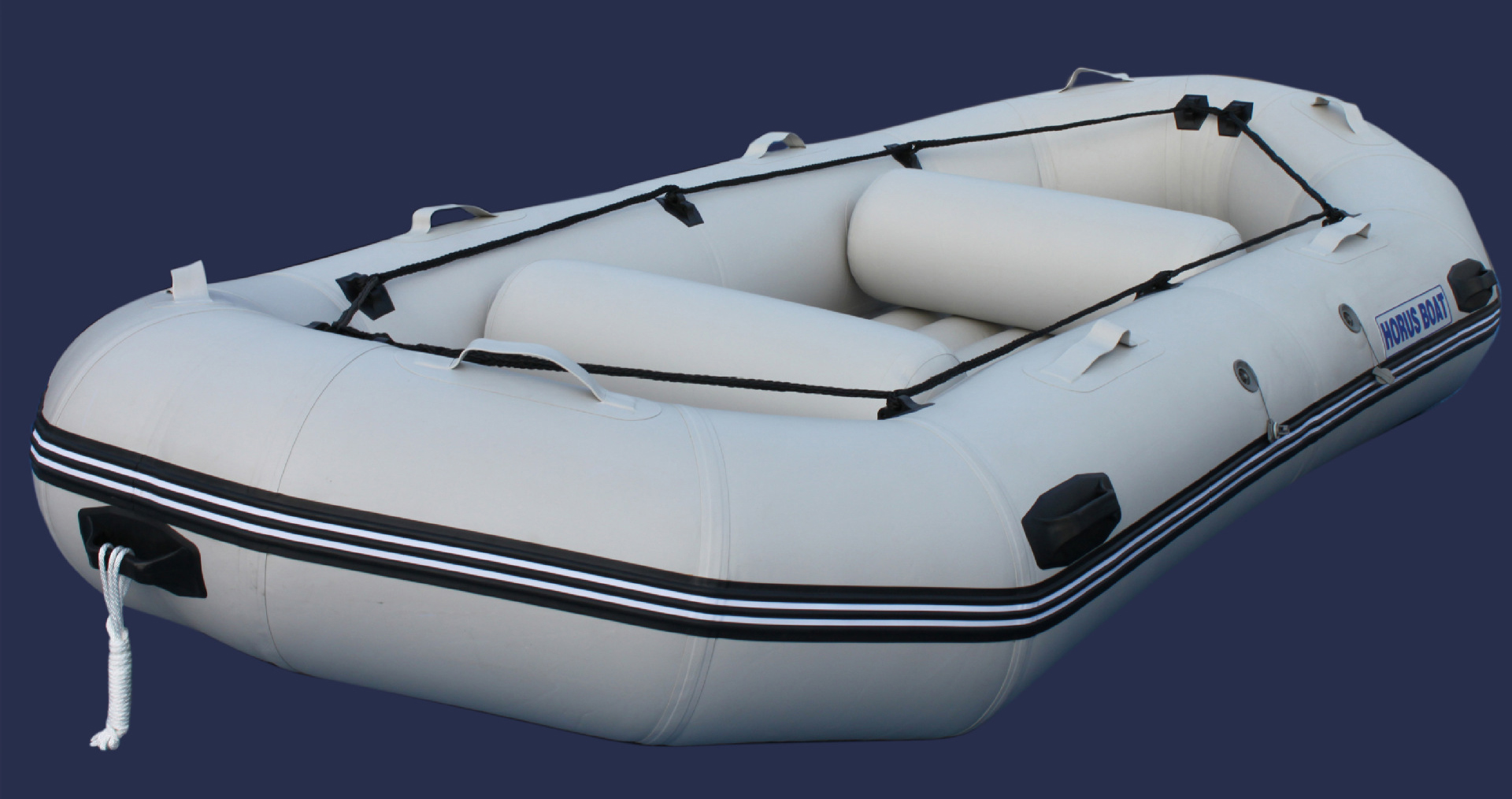 Factory direct supply 4.3m yacht inflatable rubber boat rafting boat ...